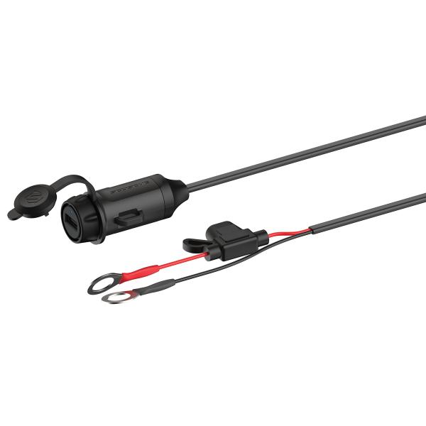 商品名: Scosche PSQC3-SP PowerVolt 全天候型 18W USBカーチャージャー Qualcomm QC 3.0テクノロジー搭載 オートバイ、ATV、ボート、船舶車両などに Scosche PSQC3-SP Powe...