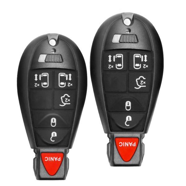 商品名:  6 Buttons Keyless Entry Remote Fob Replacement M3N5WY783X IYZ-C01C Compatible with 2008-2016 Dodge Grand Caravan /...
