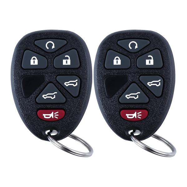 商品名: 交換用交換用 6ボタン15913427 OUC60270 OUC60221 セルフプログラミング 2007-2014 Chevy Tahoe/Suburban/Cadillac Escalade/GMC Yukon キーレスエント...
