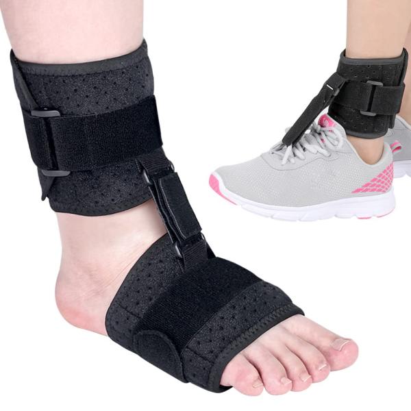 商品名:  1pc Ankle Foot Support Drop Brace Orthosis Plantar Fasciitis Dorsal Night &amp; Day Splint Stabilizer Adjustable C...