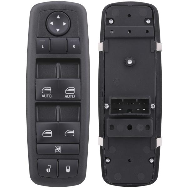 商品名: AiYiGu パワーウィンドウスイッチ メインコントロールボタン 2016 Dodge Ram 1500 2500 3500 4500 4ドア 11-14 ダッジチャージャー 11-12 クライスラー 300 C S 15-17 ...