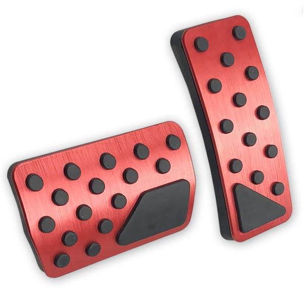 商品名: LEXLEY 滑り止めアルミブレーキガスペダルパッド 2個 自動ドリル不要 アクセラレーターペダルカバー Dodge 2011-2022 Durango 2011-2020 Journey Jeep 2011-2022 Grand...