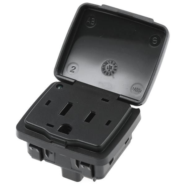 商品名:  BC3Z-19N236-A Center Console Rear AC Outlet Socket 110V 150W Plug BC3Z19N236A Electrical Power Outlet Socket Assem...