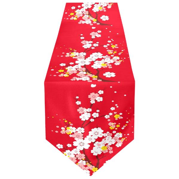商品名:  ALAZA Double-Sided Japaneses Sakura Tree Cherry Bloom Table Runner 18x72 Inches Long,Table Cloth Runner for Weddin...