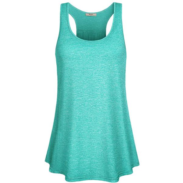 商品名:  Miusey Gym Tops for Women Loose Fit? Round Neck Sleeveless Racerback Shirts Sports Yoga Tank Tops Stretchy Lightwe...