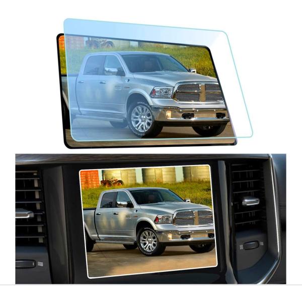 商品名: GFJNFG 強化ガラススクリーンプロテクター Dodge Ram 1500用 8.4インチ センターコントロール タッチスクリーン ナビゲーション タッチ 9H 傷防止アクセサリー GFJNFG Ram Screen Prote...