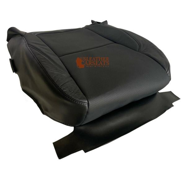 商品名:  Us Leather Car Seats- Driver Side Bottom Replacement Leather Perforated Seat Cover Black (Compatible with 2007 to ...