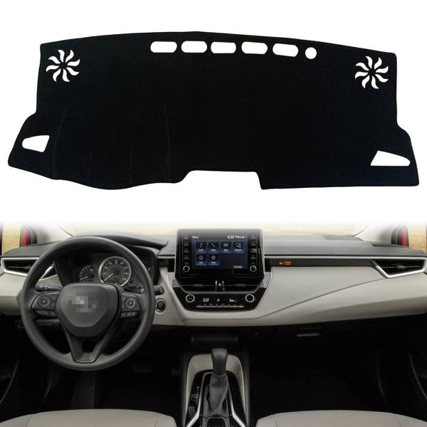 商品名:  KEEGTBOX Dash Mat Cover for Corolla Sedan 2022 Custom Interior Center Console Dashboard Accessories Compatible wit...