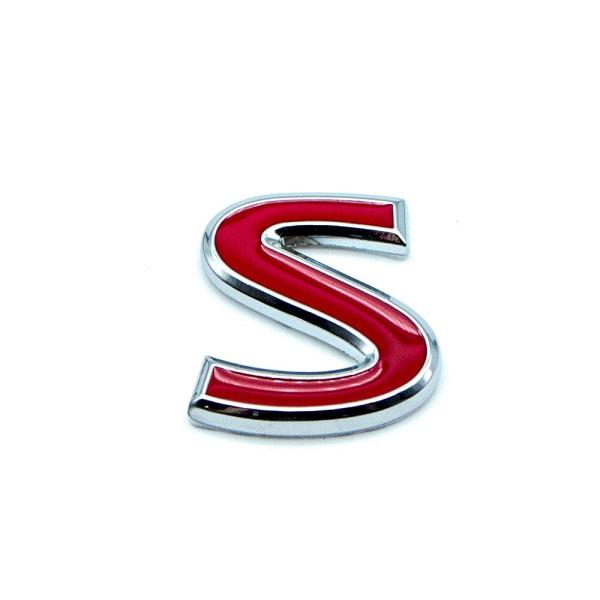 商品名:  1Pc S Emblem 3D Metal Badge Sticker Letter Suitable for Q50 Q50L Q30 Q70 (Silver Red)ブランド: Generic高さ: 12cm横幅: 8cm奥...
