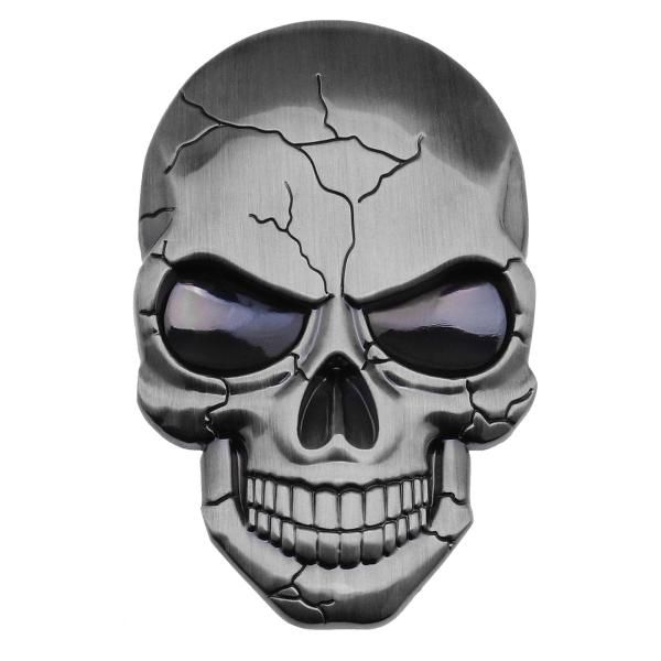 商品名:  Micro Traders 3D Metal Decal Skull Punisher Vehicle Sticker Waterproof Decoration Logo Cranium Emblem Badge Decal ...