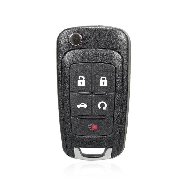 商品名:  5 Buttons Flip Key Fob Keyless Entry Remote Replacement for Chevy Camaro Malibu Sonic Equinox Impala Cruze GMC Ter...