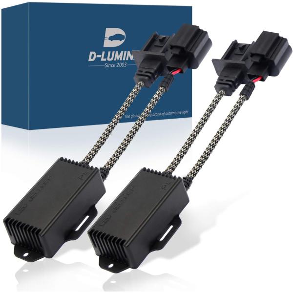 商品名D-Lumina H13 Canbus Decoder LED Headlight Anti Flicker Harness, Bulbs Resistor Decoder Error Free Conversion Kit, LED...