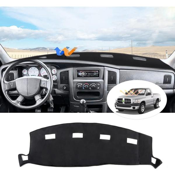 商品名Cartist ダッシュボードカバー 2002-2005 Dodge Ram 1500 2003-2005 Dodge Ram 2500 3500 ダッシュカバーマット ノンスリップパッド カーペット サンシールドプロテクターCart...
