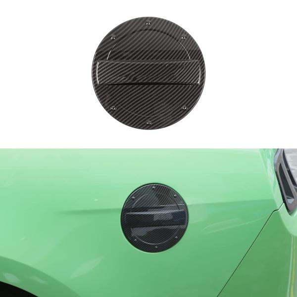 商品名: Linskip ガスキャップカバー ロックなし 燃料タンクドア 2010-2014フォードマスタング用 (カーボンファイバー) Linskip Gas Cap Cover Non-Locking Fuel Tank Door fo...