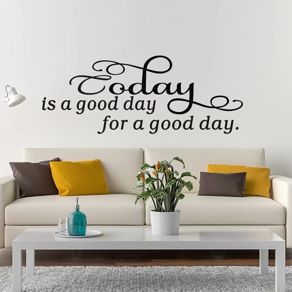 商品名Wall Stickers for Living Room, Today is A Good Day for A Good Day, (Easy to Install), Bedroom Office School Classroom...