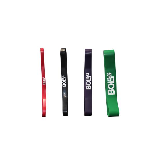 商品名:  Bolt Mini Resistance Bands Set, Exercise Fitness Bands, Workout Tension Bands, Body Stretch Bands for Training, St...