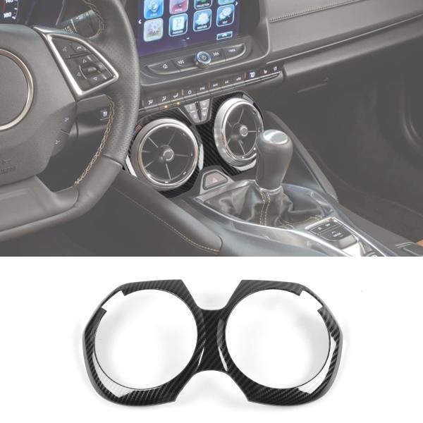 商品名:  RT-TCZ Carbon Fiber Center Console Air Conditioner Outlet Vent Trim Cover Ring Interior Accessories for 2016-2022 ...