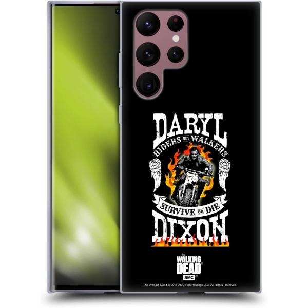 商品名Head Case Designs Officially Licensed AMC The Walking Dead Motorcycle Flames Daryl Dixon Biker Art Soft Gel Case Comp...