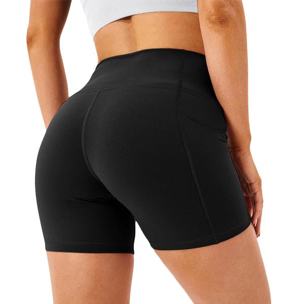 商品名:  H HIAMIGOS Women's High Waisted Sports Shorts Non See Through Yoga Shorts with Pockets for Gym Workout Running Cyc...