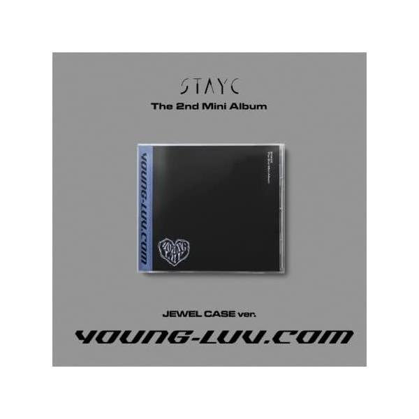 商品名STAYC Young-LUV.COM セカンドミニアルバムジュエルケースバージョンCD+1pポスター+16pランダムフォトブック+1pフォトカード+トラッキングKpopシールド付きSTAYC Young-LUV.COM 2nd Mi...