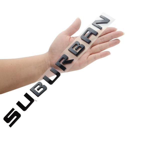 商品名:  dgea 1x Suburban Nameplate Emblem Badge 3D Letter Replacement for Suburban (Gloss Black)ブランド: dgea高さ: 35cm横幅: 5cm奥...