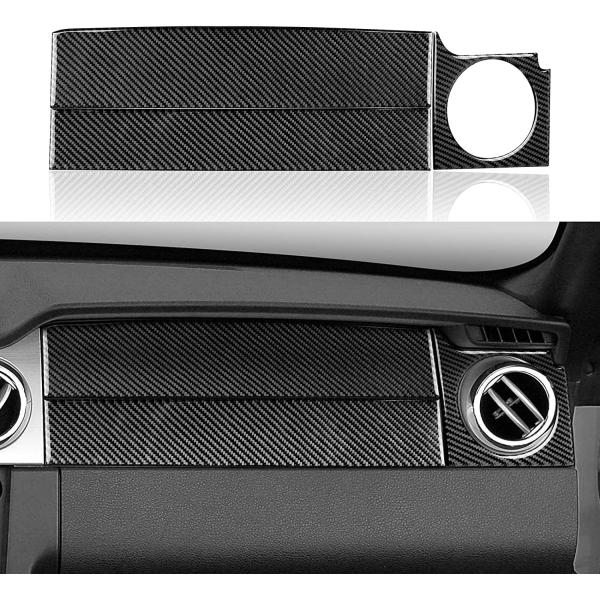 商品名Kimstoat for Ford Mustang GT 2005 2006 2007 2008 2009 S197 Accessories Car Interior Trim Cover Carbon Black Sticker D...