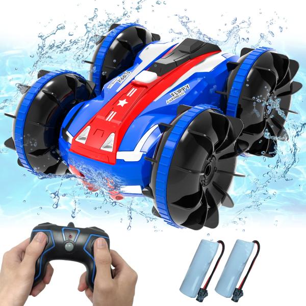 商品名:  VOLANTEXRC Toys for 6-12 Year Old Boys Amphibious RC Car for Kids 2.4Ghz Remote Control Boat Waterproof 4WD RC Mon...