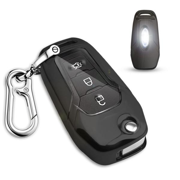 商品名: フォードキーフォブカバー、TPUキーケースプロテクター 2015 2016 2017 2018 2019 Ford F150 F250、Focus 3 Escort Kuga Everest Fiesta Mustang Edge...