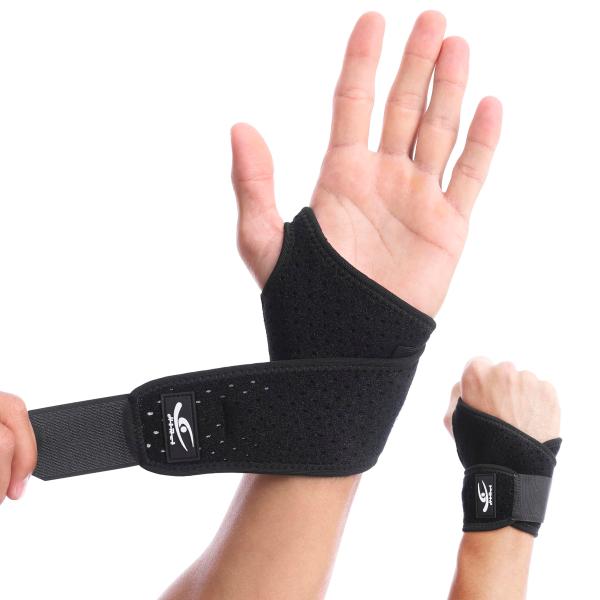 商品名:  HiRui Wrist Brace Wrist Wraps, Compression Wrist Straps Wrist Support for Workout, Tendonitis, Recovery, Carpal Tu...