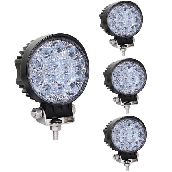 商品名:  42W Led Round Light, 4.5Inch Led Light Pods, Flood Round Lights Off-Road Lights Led Lights Fit for Trucks Off-Road...