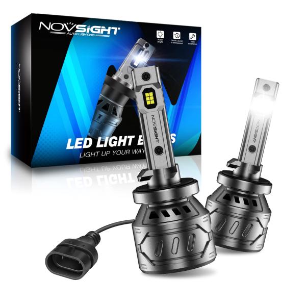 商品名: NOVSIGHT 881 LED フォグランプ 6500K ホワイト 60W 13000LM 明るい 889 898 886 896 894 フォグランプ プラグアンドプレイ 高速冷却交換 IP68防水 NOVSIGHT 881 ...