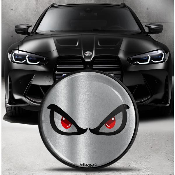 商品名:  Biomar Labs Compatible with BMW Emblem 51148132375 Front/Hood/Trunk Tuning Badge Logo 82mm No Fear Eyes EO 8ブランド: ...