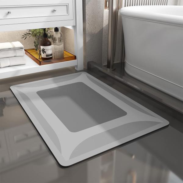 商品名:  SIXHOME-Bath Rug-Quick Dry Absorbent Rubber Backed Thin Bathroom Rugs Fit Under Door-Bath Mats for Bathroom Floor ...