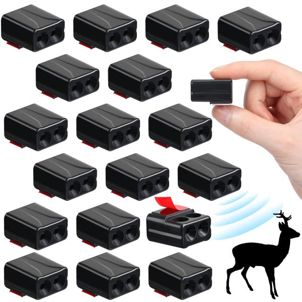商品名:  Tallew 18 Pieces Deer Whistles for Car Save a Deer Avoids Collisions Deer Warning Dual Construction Devices Animal...