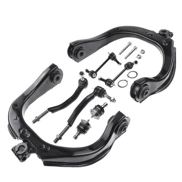 商品名:  A-Premium Set of 8, Upper Control Arm, Sway Bar Link, Upper Ball Joint, Outer Tie Rod End Compatible with Chevy Bu...
