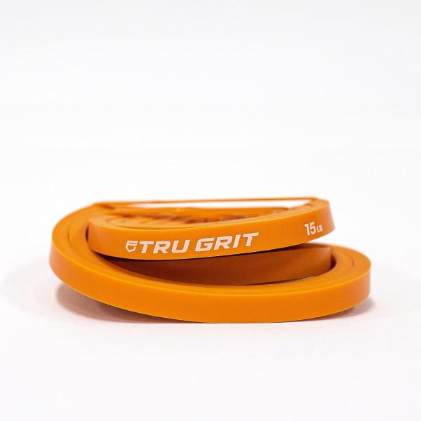 商品名Tru Grit Fitness Power Training Bands - Color-Coded Fitness Bands Made from Natural Latex Rubber and with 7 Resistanc...