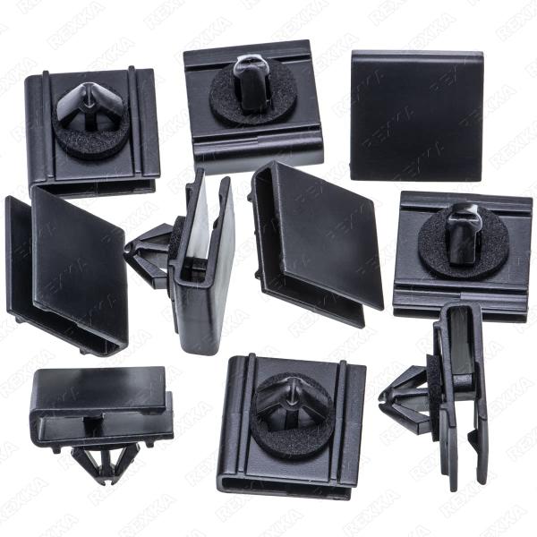 商品名:  Rexka 10pcs Rocker Moulding Clip with Sealer for Chrysler 6509288AA Dodge Ram C/V, Grand Caravan, Town &amp; Count...