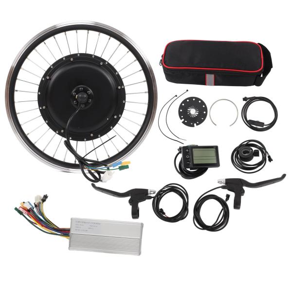 商品名:  VBESTLIFE Rear Wheel E-Bike Conversion Kit, 20 Inch Electric Bicycle 48V 1500W Rear Drive Motor Wheel Kit with 35A...