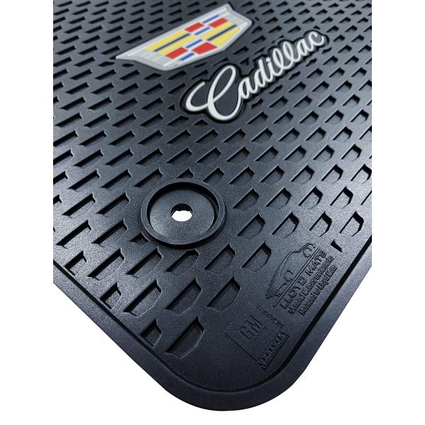 商品名:  Lloyd Mats Heavy Duty Signature Rubber All Weather Floor Mats for Cadillac XT6 2020-ON (2PC - Fronts, Black)ブランド: ...