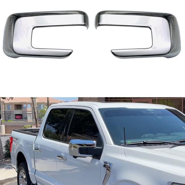商品名:  Rearview Side Door Mirror Cover Car Accessories Exterior Molding Trim Chrome for Ford F150 F-150 2021 2022ブランド: Ge...
