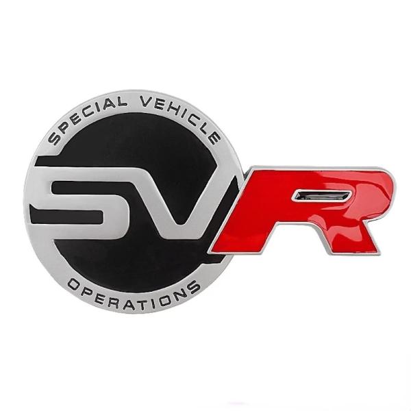 商品名:  CSC AUTO Tailgate Badge 3D Metal SVR Trunk Badge Body Emblems for Land Rover Ranger Rover Sport Discovery Defender...
