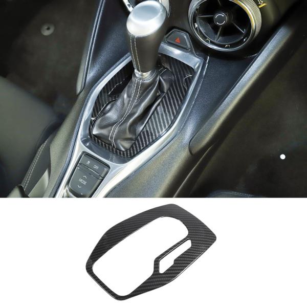 商品名:  RT-TCZ Carbon Fiber Gear Shift Panel Frame Cover Interior Trim Sticker Accessories for 2017-2022 Chevrolet Camaroブ...