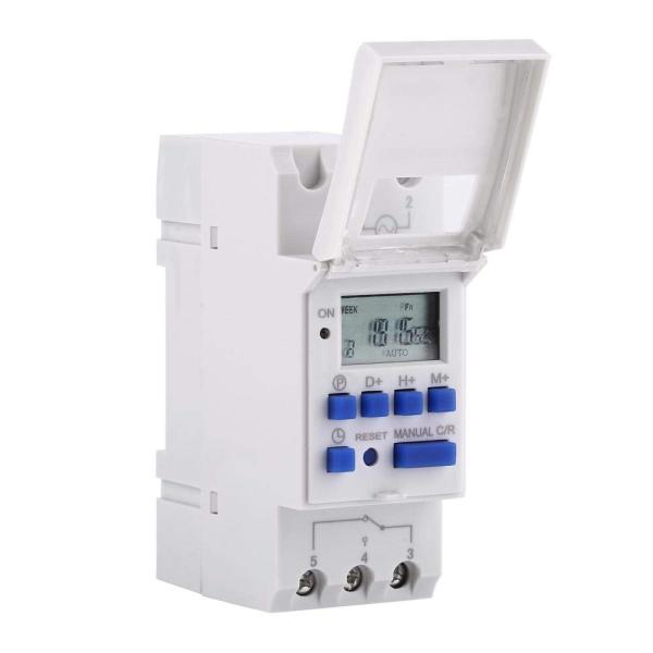 商品名:  Digital Timer Switch LCD Display, 7 Day Heavy Duty Programmable Time Relay Weekly Electronic 16 on Off Timing Cont...