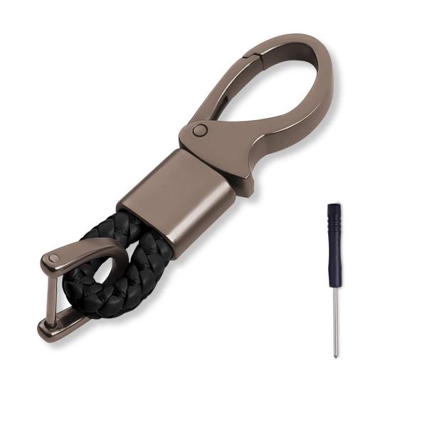 商品名:  BLAU GRUN Car Key Fob Keychains with Screwdriver, Zinc Alloy Holder Key Chain with D-Ring, Sturdy Metal for Men Wo...