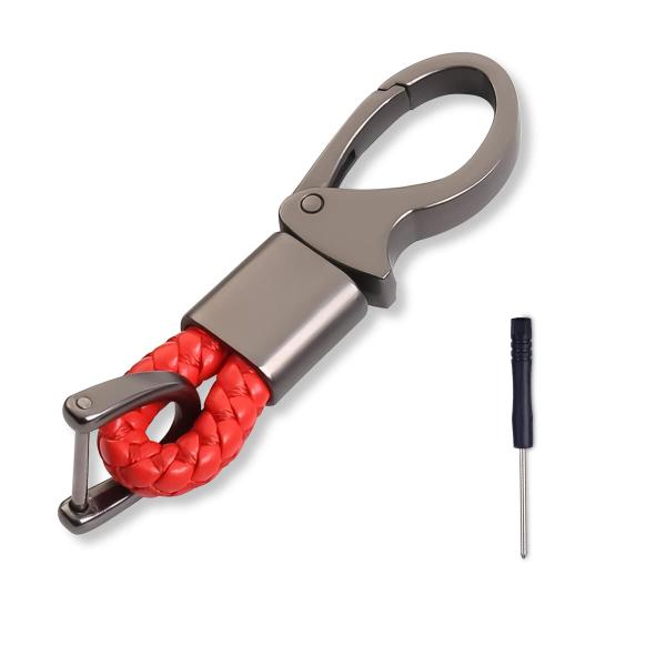 商品名:  BLAU GRUN Car Key Fob Keychains with Screwdriver, Zinc Alloy Holder Key Chain with D-Ring, Sturdy Metal for Men Wo...