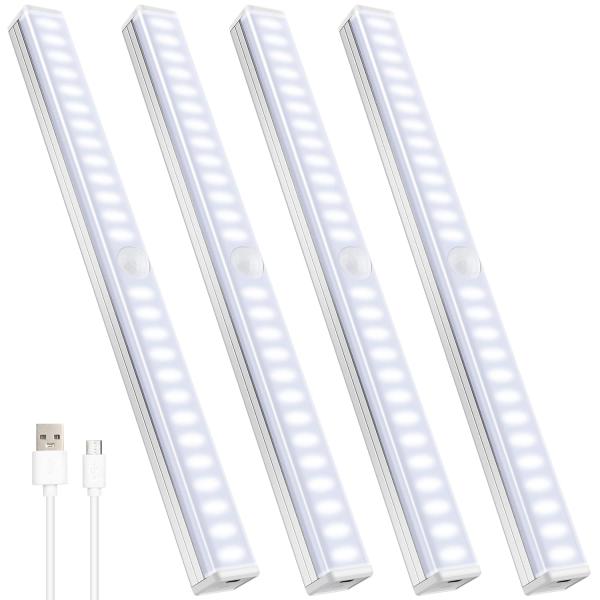 商品名: キャビネット下ライト ワイヤレスモーションセンサーライト 屋内 LED26個 クローゼットライト モーションセンサー 12インチ クローゼットライト 充電式 カウンター下ライト キッチンキャビネット/ワードローブ/食器棚/階段用 ...