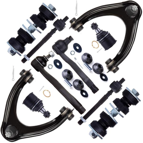 商品名:  ANPART Suspension Assembly Lower Ball Joint Left Upper Right Upper Control Arm and Ball Joint Sway Bar Front Rear ...
