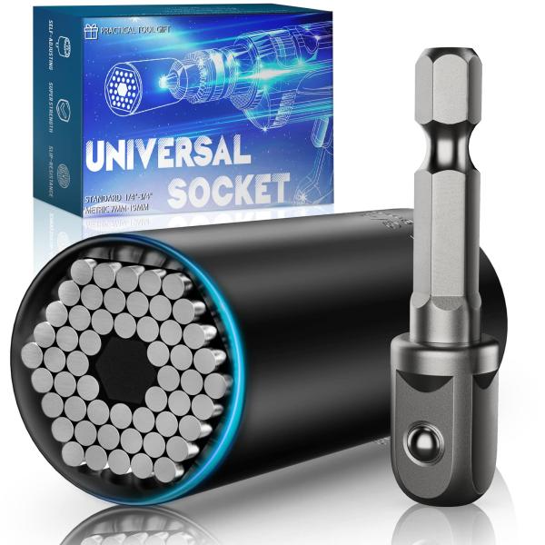 商品名:  Universal Socket Tools Stocking Stuffers for Him, Cool Stuff Gadgets Christmas Birthday Ideas Gifts for Men Women ...