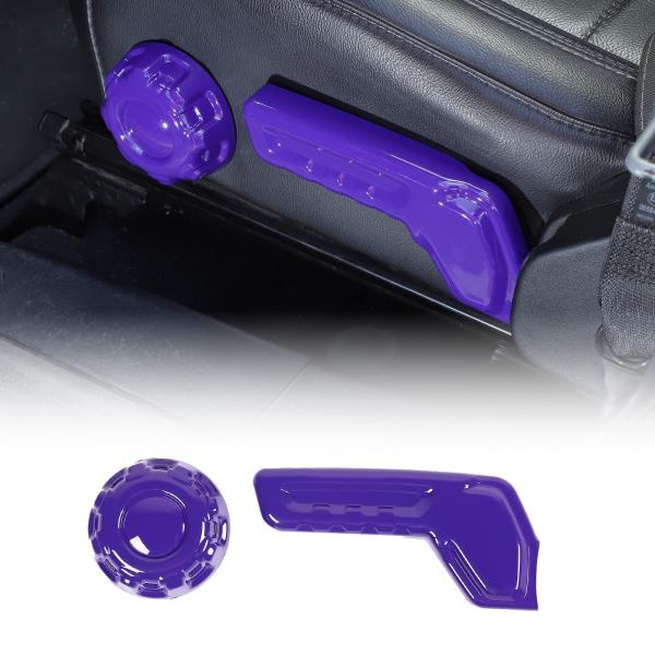 商品名:  RT-TCZ Car Seat Adjustment Button Trim Cover Decorative Interior Accessories for Jeep Wrangler JL JLU &amp; Gladia...