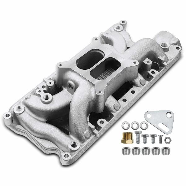 商品名: A-Premium エンジンデュアルプレーンインテークマニホールド フォードスモールブロックウィンザー、V8 4.3L 260 1962-1965 &amp; 4.7L 289 1963-1969 &amp; 5.0L 302 1...